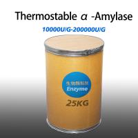 China 200000u/G Heat Stable Alpha Amylase Used For Food Alcohol And Textiles for sale