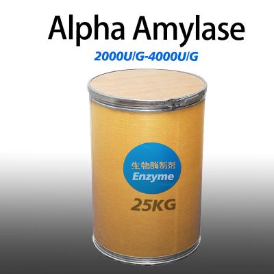 China Enzyme That Breaks Down Starch 4000U/G For Food Alcohol And Textiles for sale