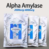 China Water Soluble Enzyme That Breaks Down Starch 4000U/G Alpha Amylase Manufacturers Providing Enzyme Preparation Sample Minimum Order 1kg for sale