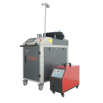 China 1200W/1500W/2000W/3000W 4 in 1 Laser Double Axis Handheld Welding Laser Machine Water Cooling Laser Welding for sale