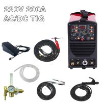 China 230V Pulse ACDC TIG DC MMA Aluminum Tig Welding Machine Digital Control Mig Welders for sale
