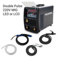 China 200A Double Pulse Mig Welding Machine Welding Machine Manufacturer 220V Mig Aluminum Welder for sale