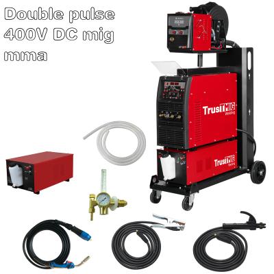 China 380V Double Pulse Mig Welding Machine Mig Welder Aluminum Welding Machine Manufacturer for sale