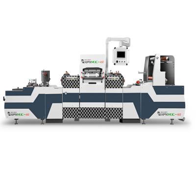 China MDC-460 Automatic Flatbed Label Die Cutting Machine 460mm Width 400 Times/Min Speed 20KW Power for sale