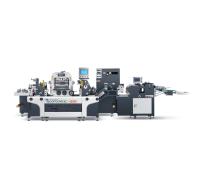 China MDC-330 Flatbed Die Cut Label Machine 330mm Width 400 Times/Min Speed for Barcode Sticker Production for sale