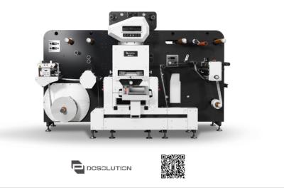 China Profession Label Die Cutter Machine 8KW With ±0.1mm Cutting Precision for sale