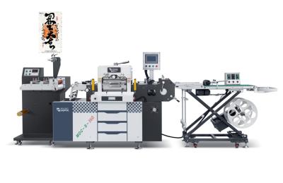 China Durable Flatbed Die Cutter Machine 380V Hot Stamping Die Cutting Machine for sale