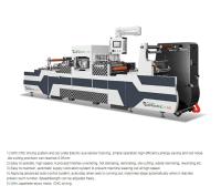 China 200T Blank Label Die Cutting Machine Precision Single Station High Speed for sale