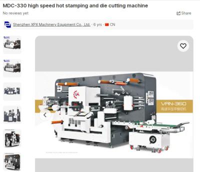 China 380V / 32A Automatic Flat Bed Die Cutting Machine High Precision for sale