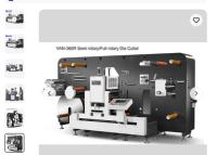China XPX VAN-360 Automatic Barcode Label Die Cutting Machine with PLC Control and AC380V/50Hz Power Supply for High-Precision Industrial Applications for sale