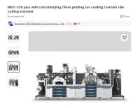 China Industrial Rotary Slitting Machine High Speed 400p/Min Max Slitting for sale