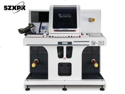 China XPX SM-350 Industrial Laser Label Die Cutter with 350mm Cutting Width, 1000KN Force & Unlimited Length for sale