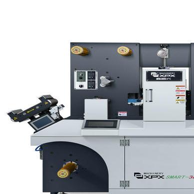 China Smart-360 Servomotor Sticker Die Cutting Machine Semi Or Full Rotary Cut for sale
