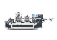 China Double Station Flatbed Hot Stamping And Die Cutting Machine High Precision Mdc-330 for sale