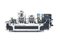 China Double Station Flatbed Hot Stamping And Die Cutting Machine High Precision Mdc-330 for sale