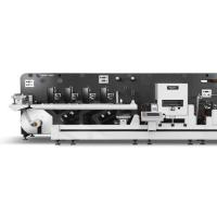 China VAN-360F Servomotor Flatbed Label Die Cutting Machine 360mm Width 120m/min Speed High Precision ±0.1mm for sale