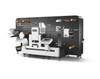 China VAN-360F Servomotor Flatbed Label Die Cutting Machine 360mm Width 120m/min Speed High Precision ±0.1mm for sale