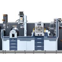 China MDC-360 Plus Roll to Roll Cold Stamping Die Cutting Machine - 360mm Width 400p/min Speed Automatic Flexo Printer for sale