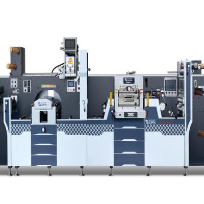 China MDC-360 Plus Roll to Roll Cold Stamping Die Cutting Machine - 360mm Width 400p/min Speed Automatic Flexo Printer for sale