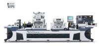 China Precision Double Station Label Die Cutting Machine Label Cutting Machine 600mm Max Rewind Diameter for sale