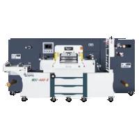 China Hot Stamping Function 2 Flatbed Die Cutting Machine with Max unwinding diameter 600mm for sale