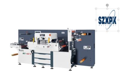 China Precision Flatbed Sticker Label Die Cutting Machine 400m/min Speed 2700KG Machine Weight for sale
