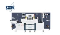 China Speed PLC Controlled Flatbed Die Cutting Machine 460mm Max Feeding 700mm Diameter for sale