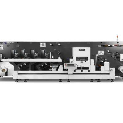 China Automatic PLC Controlled Barcode Label Die Cutting Machine with Digital Cutting for sale