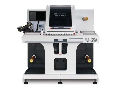 China PLC Controlled Barcode Label Die Cutting Machine 350mm Max 1000mm Diameter 15m/min Speed 8kw Power for sale