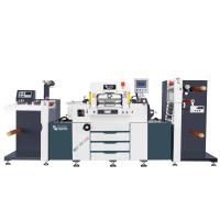 China Professional Gray White Flatbed Die Cutting Machine with Safety Protection System for sale