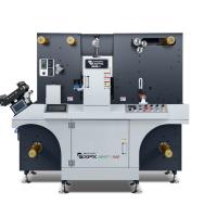 China 360mm Wide Adhesive Label Rotary Slitting Machine With 70T-150T Magnetic Cylinder Teeth for sale