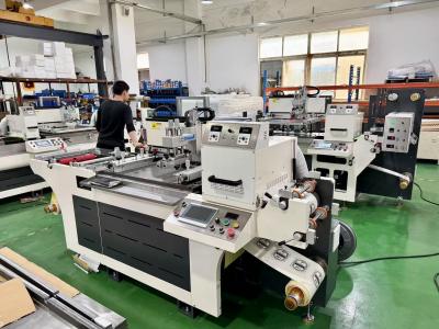 China XPX SSP350 Silk Printing Machine 1600kg with 10000rph Speed and ±0.05mm Accuracy for Barcode Labels for sale