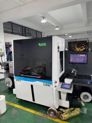 China SZ-360 2.0KW Digital Embellishment Machine with 350mm Cutting Width and 30m/min Speed for Industrial Label Processing for sale