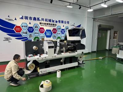 China Versatile Applications Digital Die Cutting And Printing Machine with CMYK Ink and PLC Control System for sale