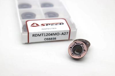 China High Feed Tungsten Carbide Milling Inserts RDMT1204 RPMT1003 for sale