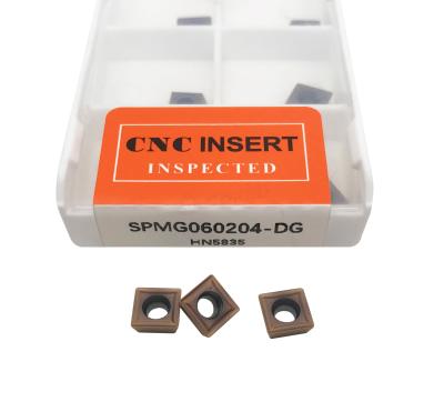 China CVD Coating Tungsten Steel Inserts SPMG060204 , U Drill For Cnc Lathe for sale