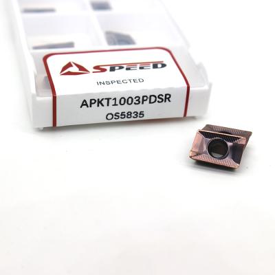 China Tungsten Indexable Apkt 1003 Inserts Apkt160408 RDMT Square Shape for sale