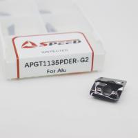 China CNC Apkt1604 Carbide Inserts , Polished Insert For Aluminum for sale
