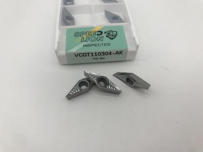 China Finishing Process Carbide Insert For Aluminum VCGT110304 CNC Machine Use for sale