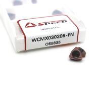 China CNC Tungsten U Drill Inserts Fast Feed WCMX030208 CVD Coating for sale