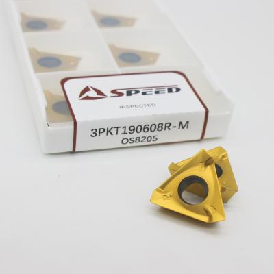 China Coating Carbide Milling Insert Hard Metal Steel 3PKT100408 Of Tool Holder for sale