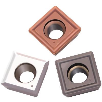 China Steel Black Square Turning Inserts  External SPMG090408 CVD Coating for sale