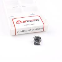 China Tungsten Carbide Insert For Aluminum CCGT060202 CCGT09T302 Lathe Use for sale