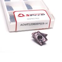 China Stainless Carbide Milling Insert  Indexable Finishing Processing MPHW060308 for sale