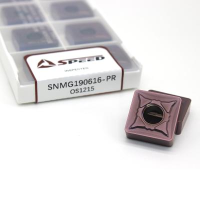 China Tungsten Cnc Lathe Inserts SNMG190612 High Finishing For Stainless Steel for sale