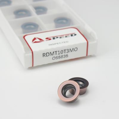 China Round Milling Inserts Rdmt10T3MO Rdmt 10T3 PVD 5835 coating for Stainless Steel and Steel for sale