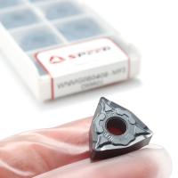 China 04 08 Insert Corner Radius Carbide Turning Inserts WNMG080408-MF3 OS9501 for sale