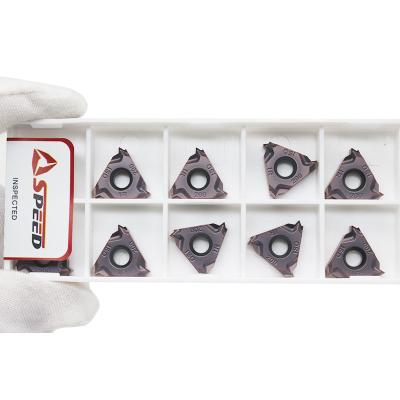 China 16ER 16IR AG60 Carbide Threading Insert with PVD CVD Coating for Internal / External for sale