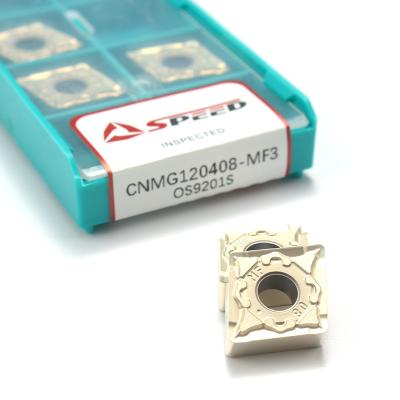 China External Turning Carbide Inserts CNMG120408 120412 with Black / Copper / Yellow Coating for sale