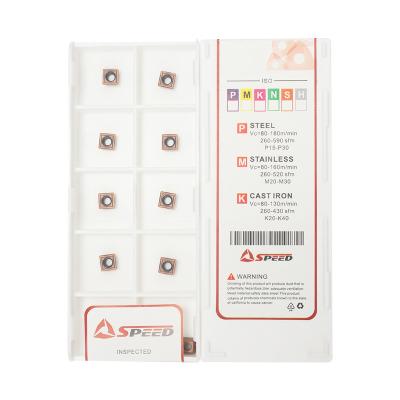 China Speed Tungsten Carbide SPMG 060204 U Drill Inserts CVD And PVD Coating for sale